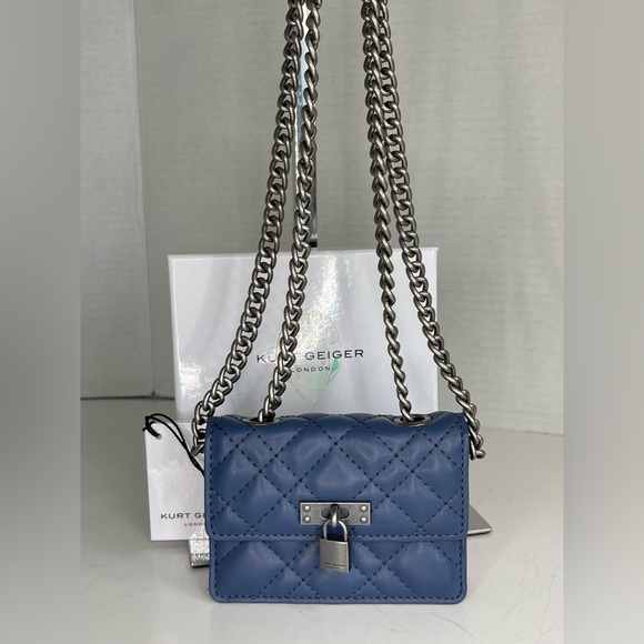 Kurt Geiger | Bags | Kurt Geiger Micro Mini Crossbody Bag With Chain ...